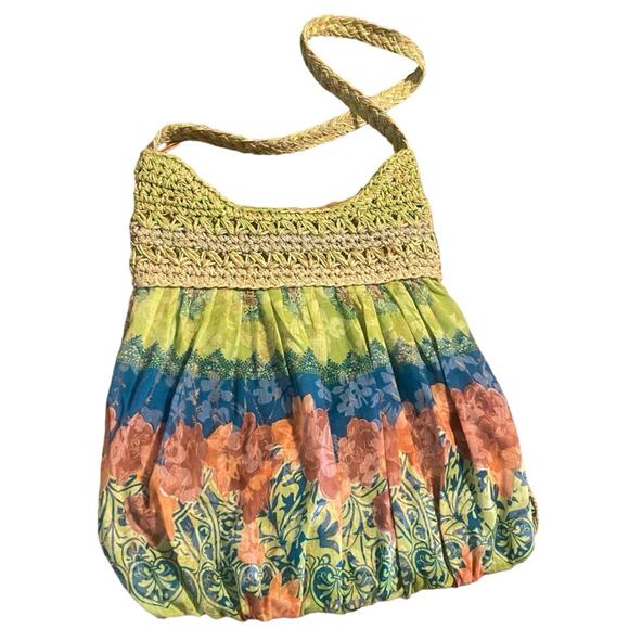 Cappelli Straworld | Bags | Nwot Cappelli Straworld Bohemian Shoulder ...